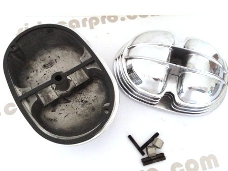 CJ750 ::: Polished OHV M1S rocker covers BMW R75/5